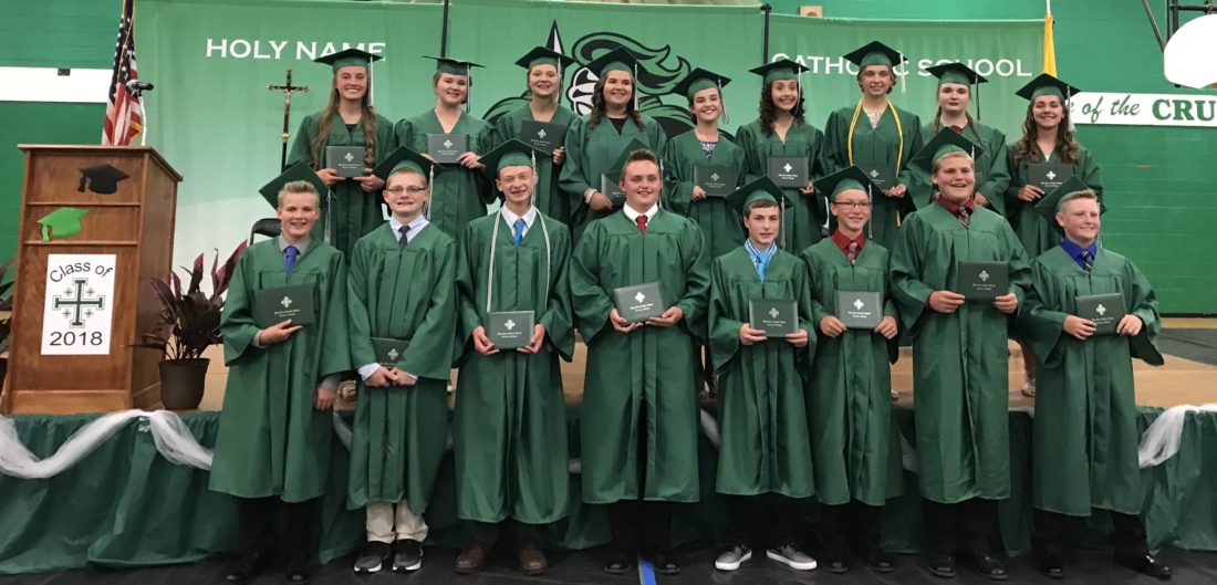Students graduate from Holy Name | News, Sports, Jobs - Daily Press